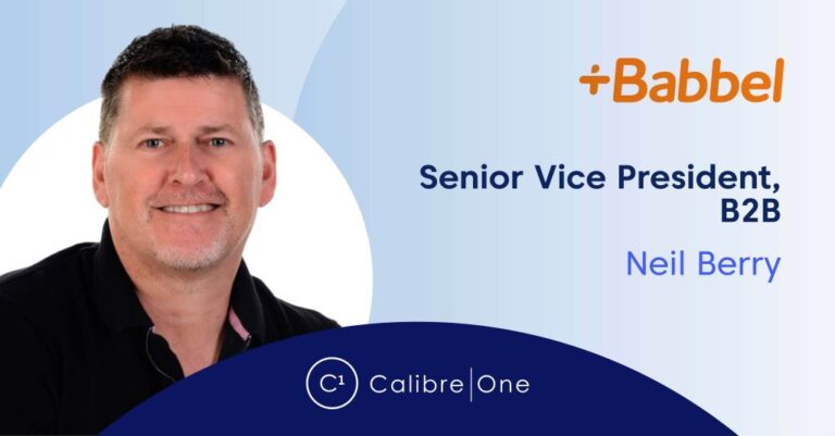 Neil Berry Appointed SVP B2B of Babbel - Calibre One