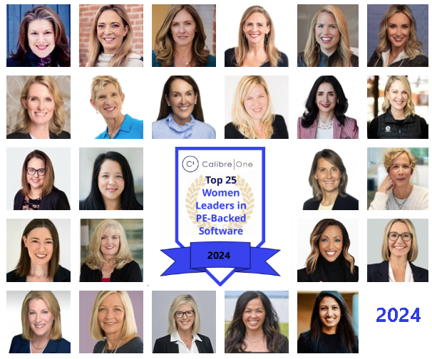 Calibre One Top Women Leaders in US PE-Backed Software 2024 - Calibre One