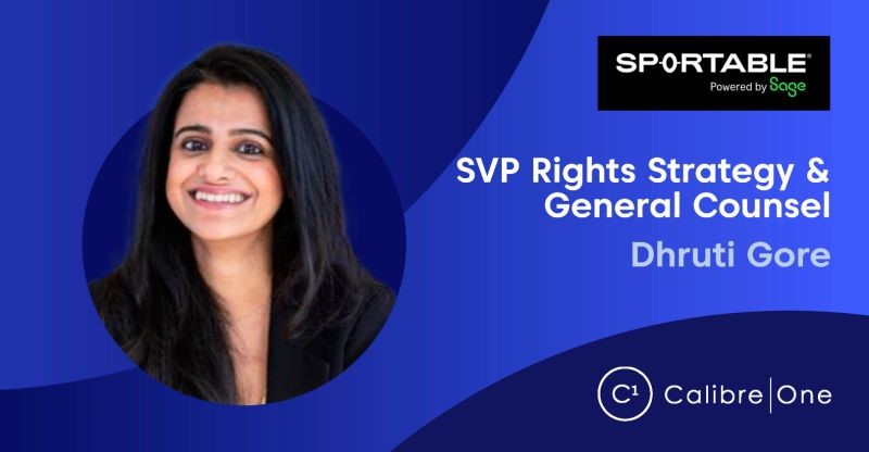 Dhruti Gore appointed as General Counsel at Sportable - Calibre One