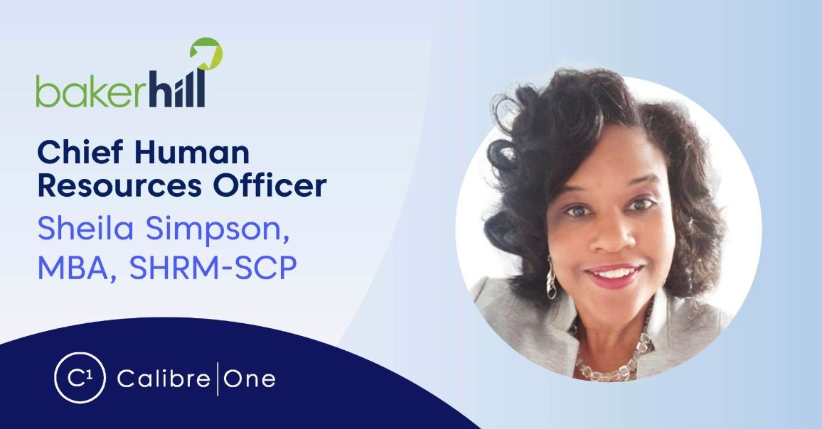 Sheila Simpson appointed as Chief HR Officer at Baker Hill - Calibre One