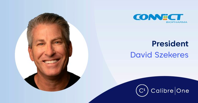 David Szeeres appointed as President at Connect Biopharma - Calibre One