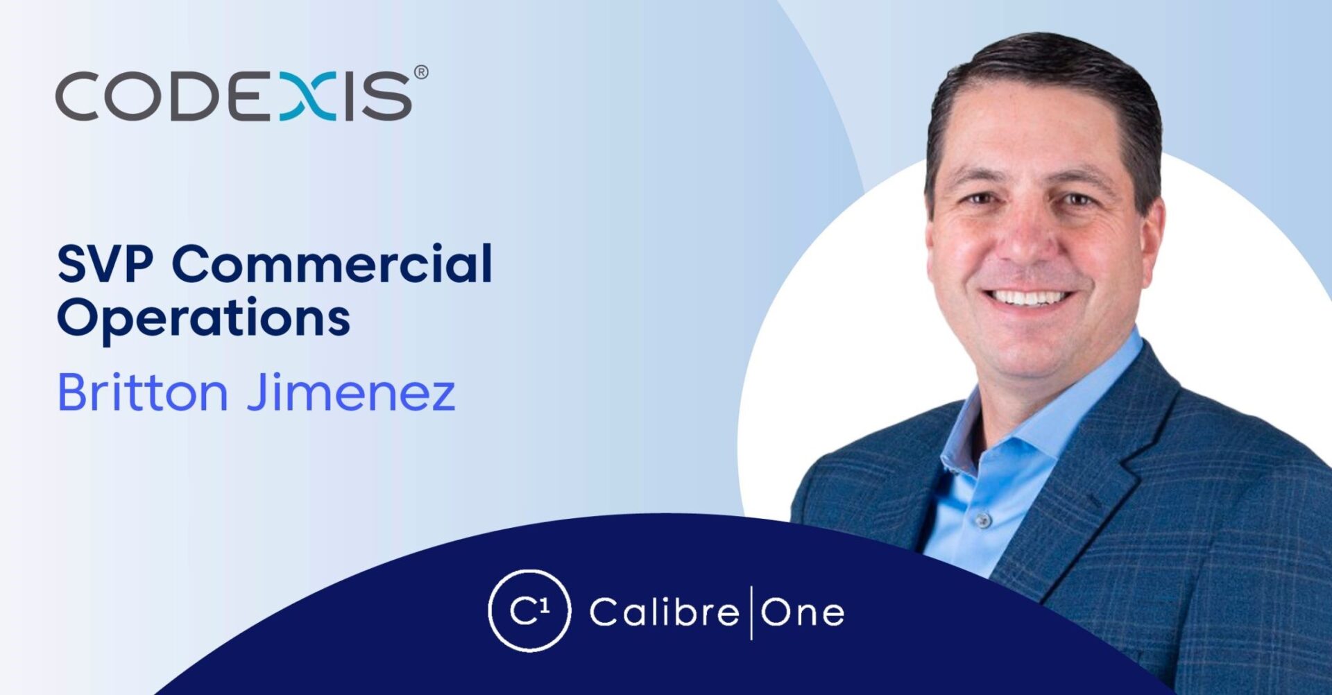Britton Jimenez appointed as SVP Commercial Operations at Codexis - Calibre One