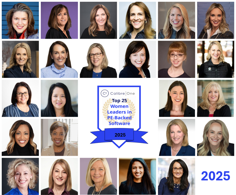 Calibre One Top Women Leaders in US PE-Backed Software 2025 - Calibre One