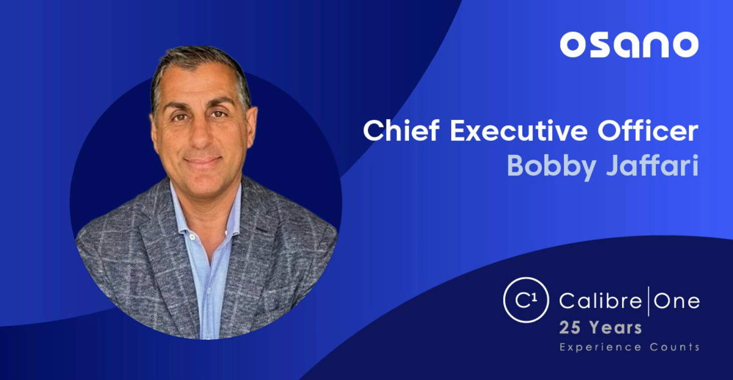 Bobby Jaffari appointed as CEO at Osano - Calibre One