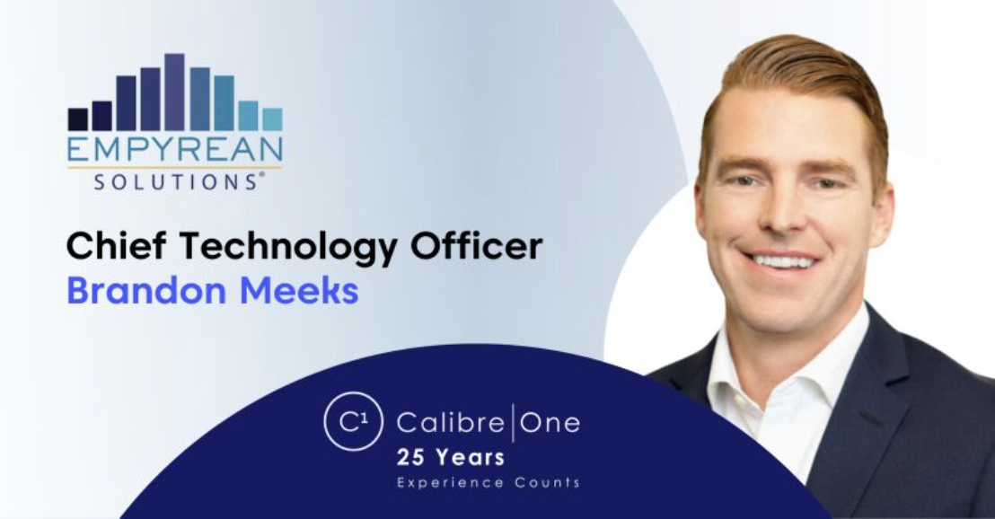 Brandon Meeks appointed as CTO at Empyrean Solutions - Calibre One
