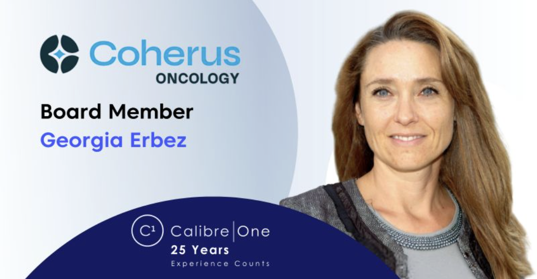 Georgia Erbez appointed as Board Member at Coherus Oncology - Calibre One